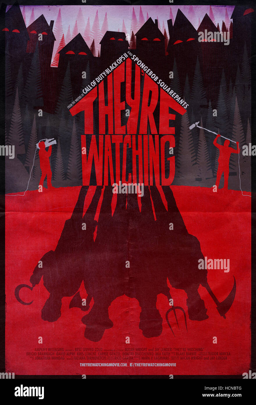 THEY'RE WATCHING, US poster, 2016. ©Amplify Releasing/courtesy Everett ...
