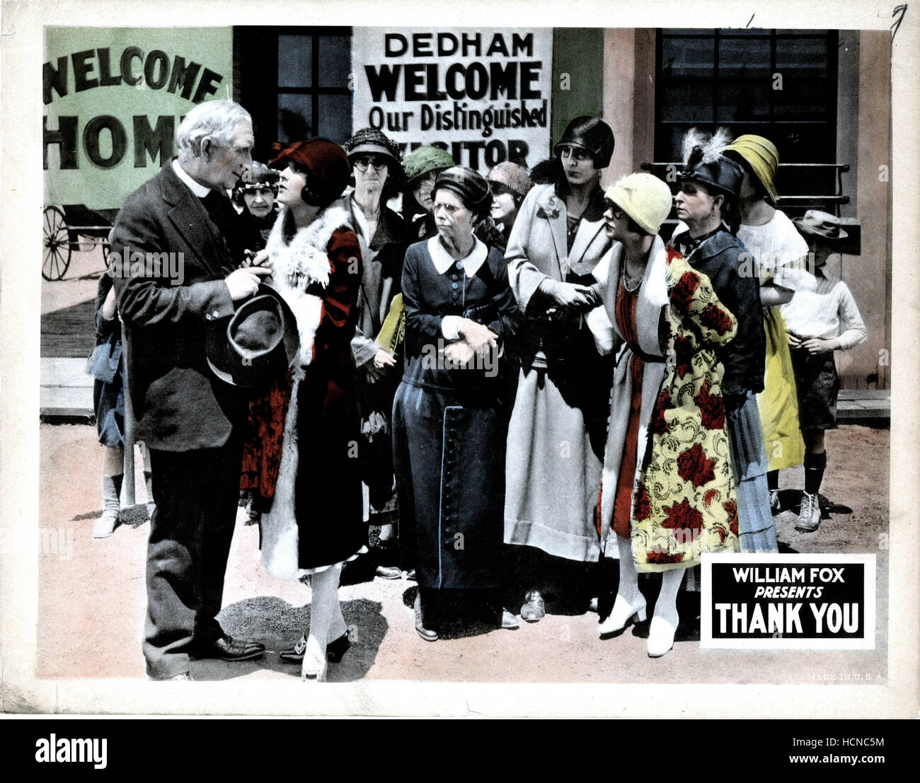 THANK YOU, from left, Alec B. Francis, Jacqueline Logan, Vivia Ogden ...