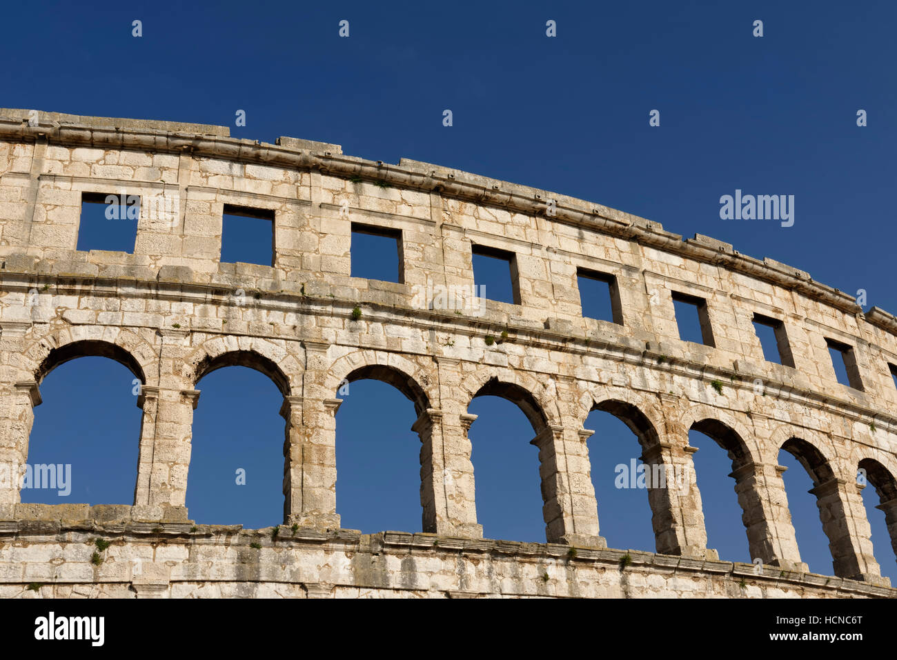 Roman arena in Pula, Istria, Croatia Stock Photo - Alamy