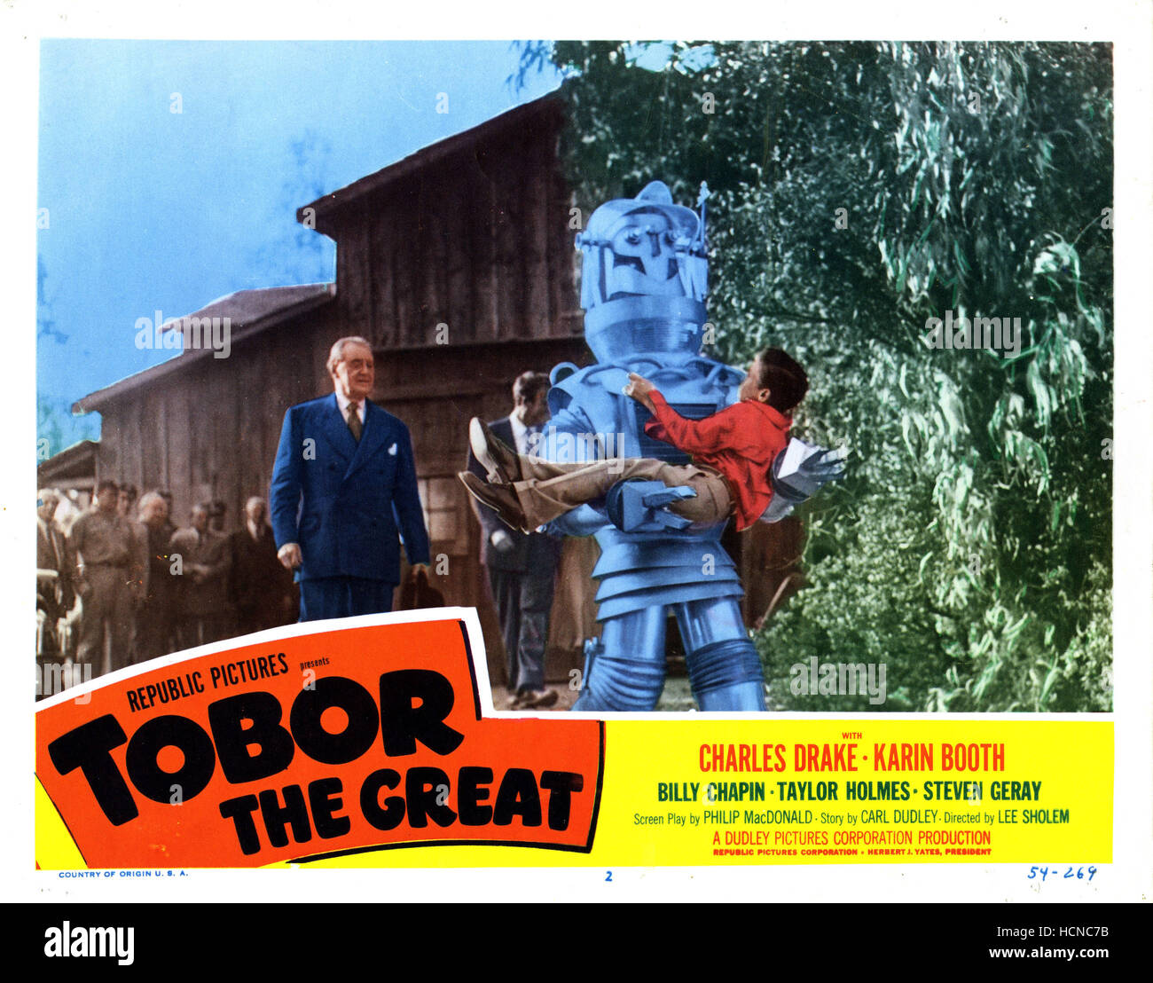 TOBOR THE GREAT, Taylor Holmes, 1954 Stock Photo - Alamy