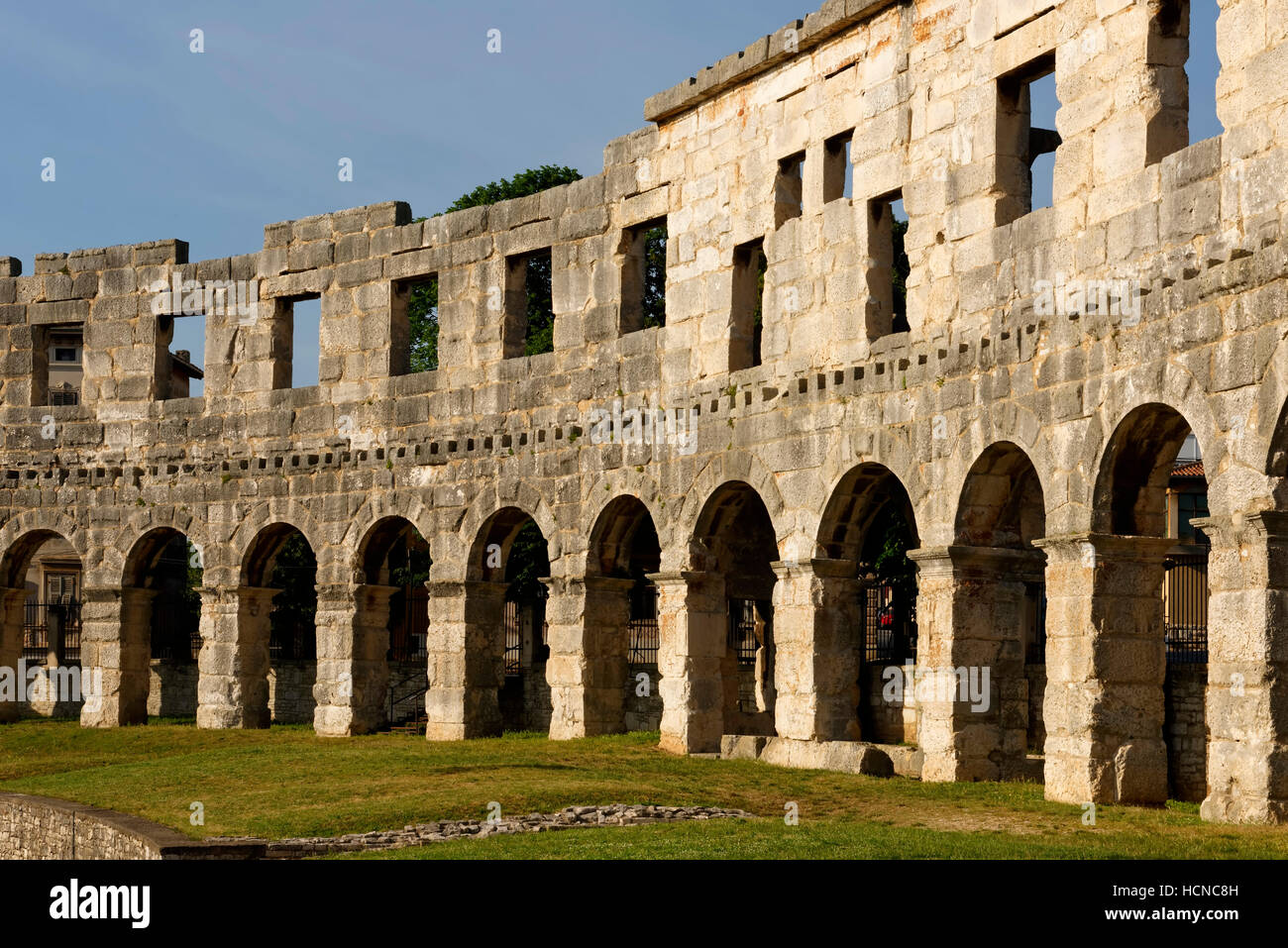 Roman arena in Pula, Istria, Croatia Stock Photo - Alamy