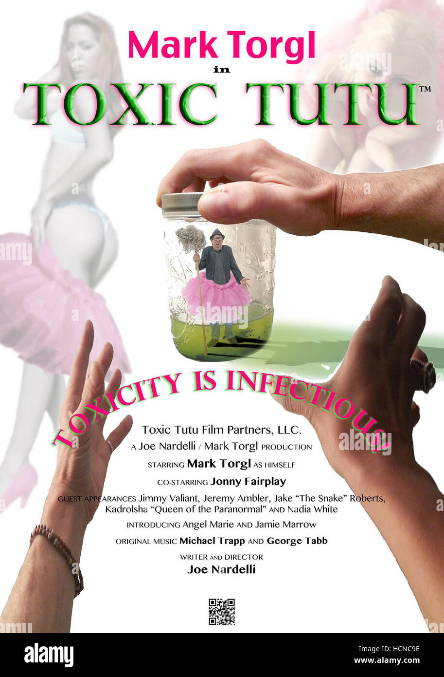 TOXIC TUTU, poster, Mark Torgl (center), 2015 Stock Photo - Alamy