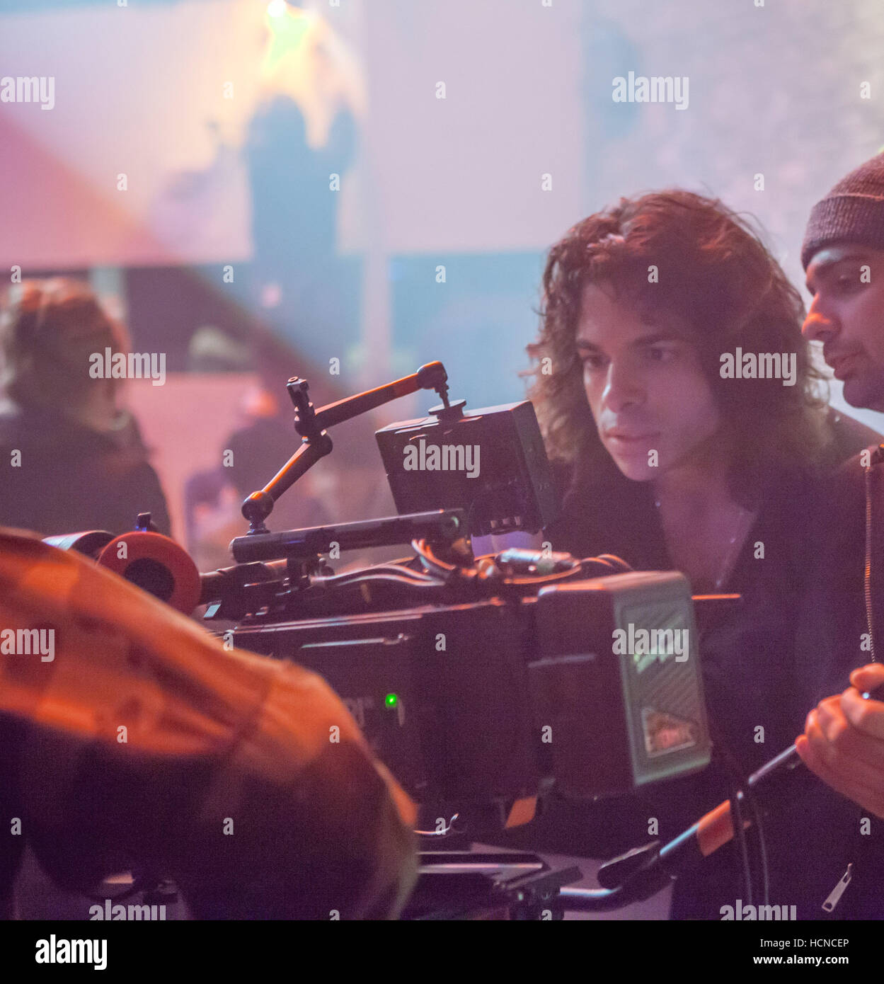 TOUCHED WITH FIRE, (aka MANIA DAYS), director Paul Dalio, on set, 2015 ...