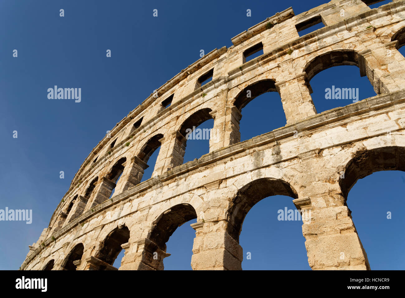 Roman arena in Pula, Istria, Croatia Stock Photo - Alamy