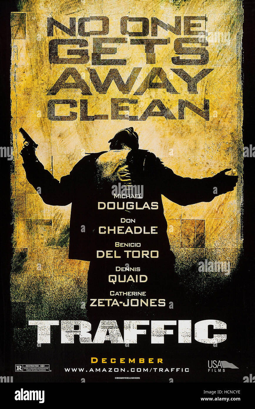 TRAFFIC, US advance poster art, 2004, © USA Films / Courtesy: Everett ...