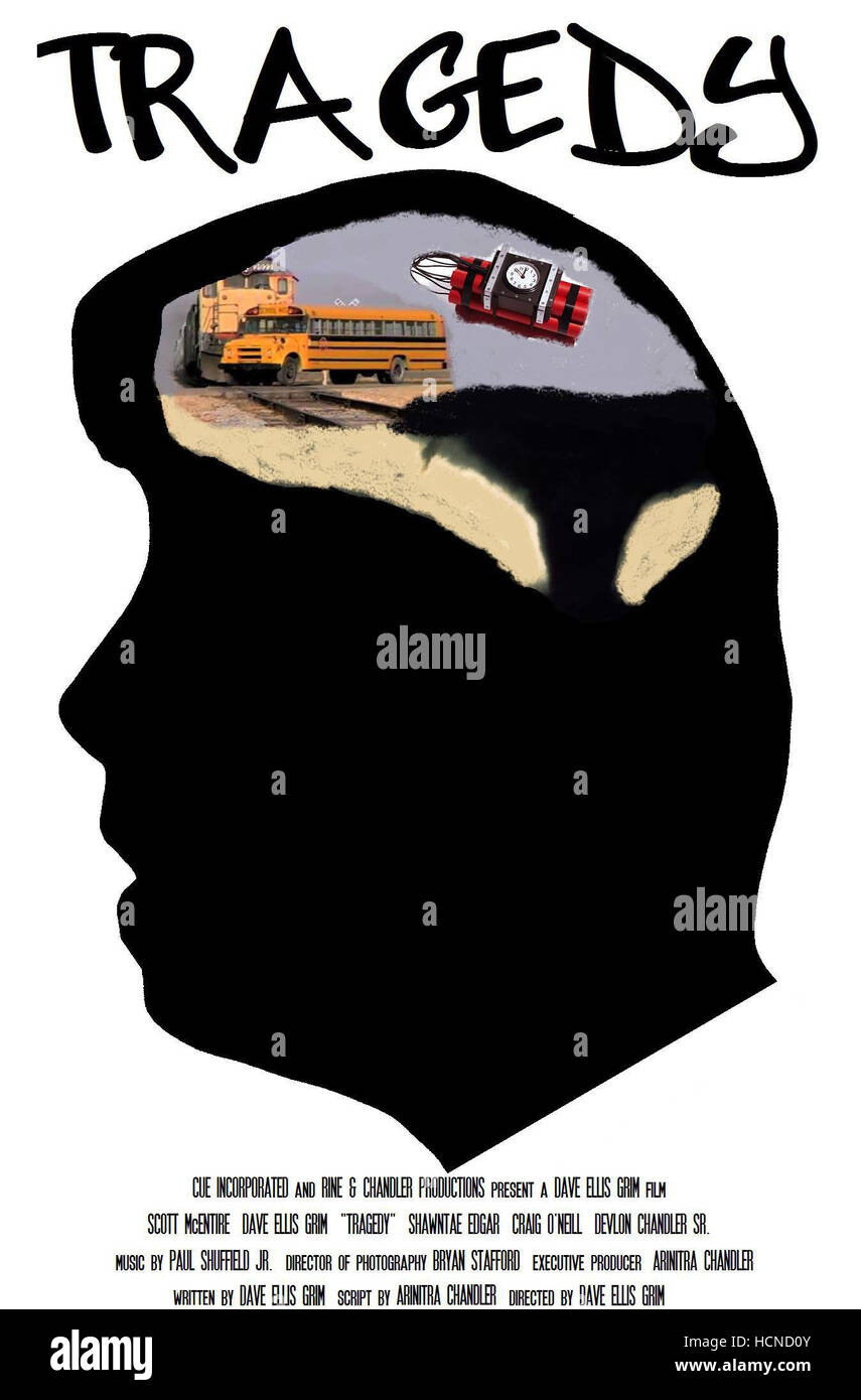 TRAGEDY, poster art, 2014 Stock Photo - Alamy