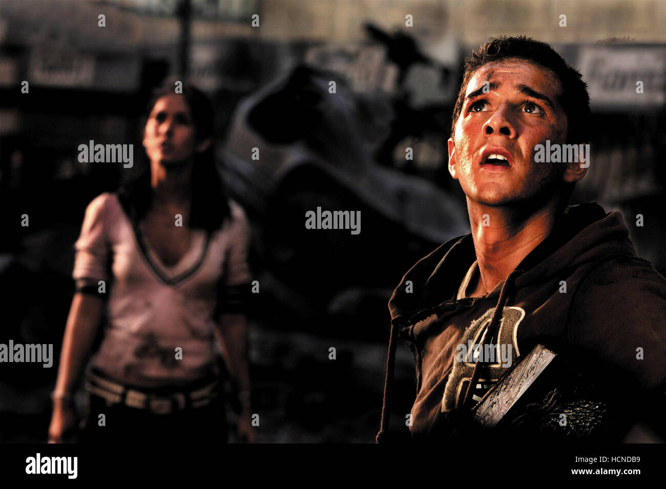TRANSFORMERS, from left: Megan Fox, Shia LaBeouf, 2007. ©Paramount ...