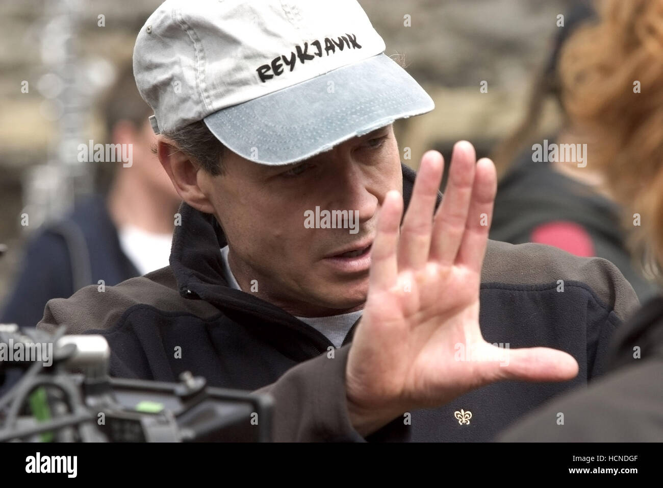 TRISTAN AND ISOLDE, Director Kevin Reynolds, on set, 2005, TM ...
