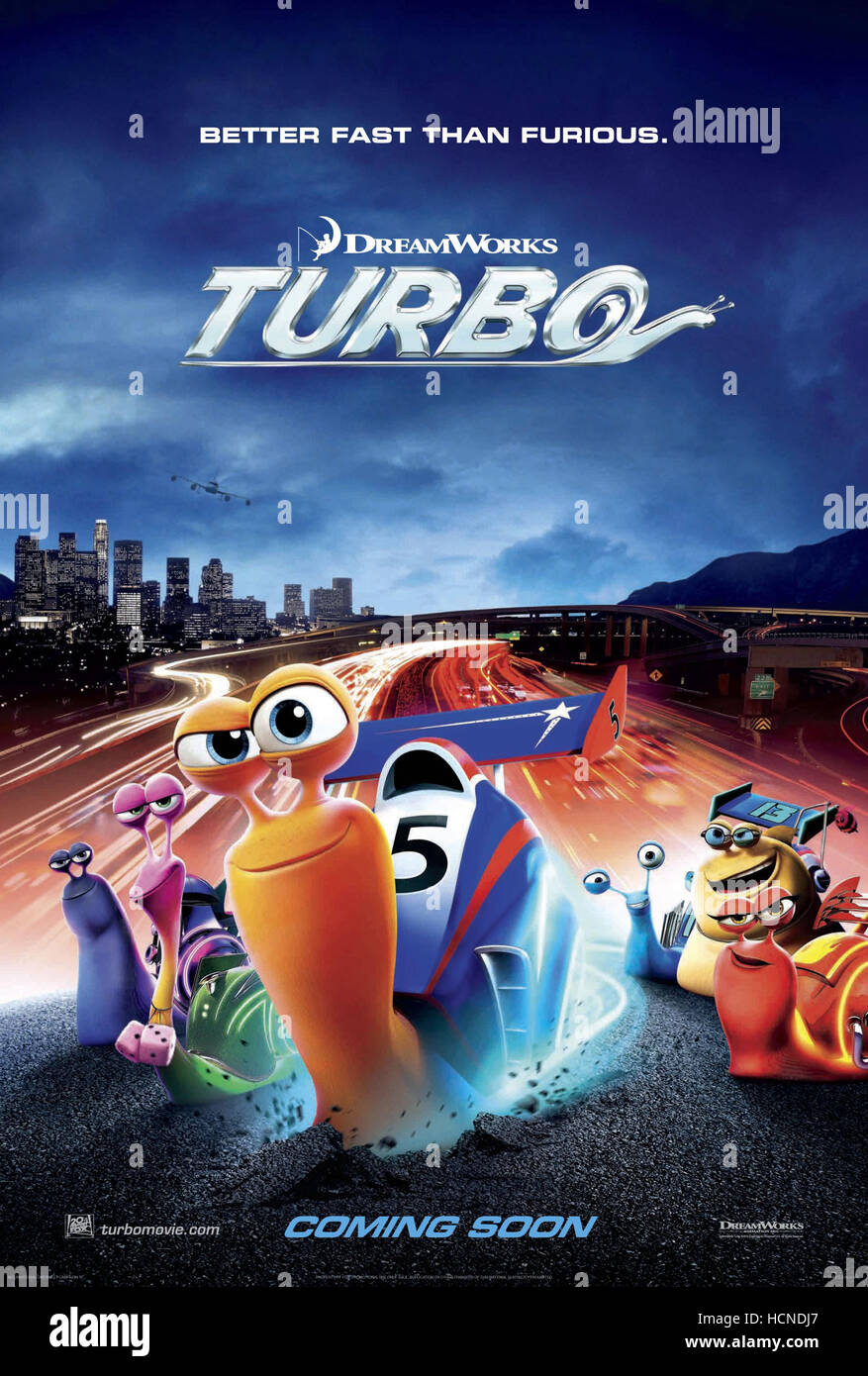 TURBO, international poster art, 2013, TM and Copyright ©20th Century ...