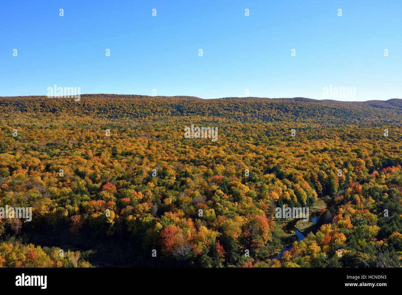Lake of the Clouds in Ontonagon County in the upper peninsula of ...