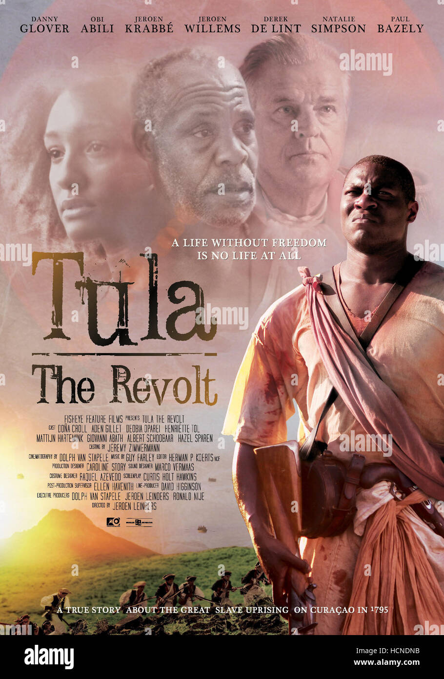 TULA: THE REVOLT, from left: Natalie Simpson, Danny Glover, Obi Abili ...
