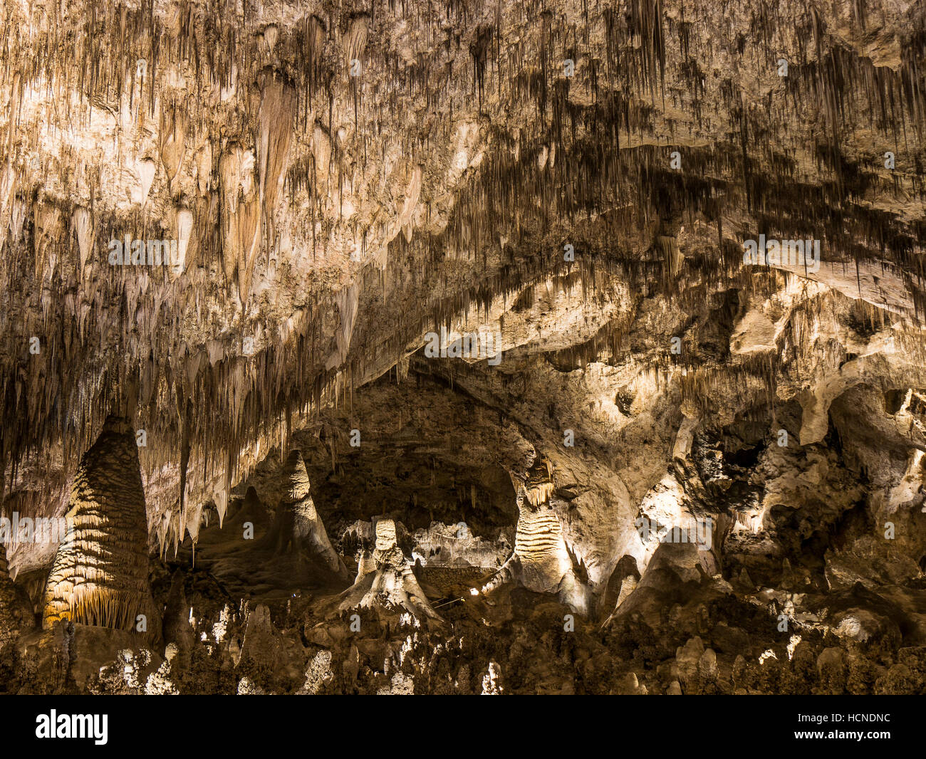 Inside Carlsbad Caverns, New Mexico Stock Photo - Alamy