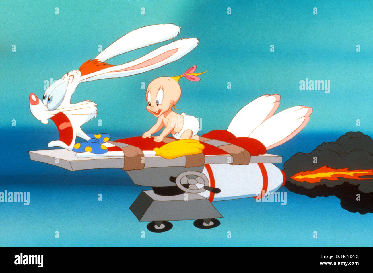 TUMMY TROUBLE, Roger Rabbit, Baby Herman, 1989, (c) Buena Vista ...