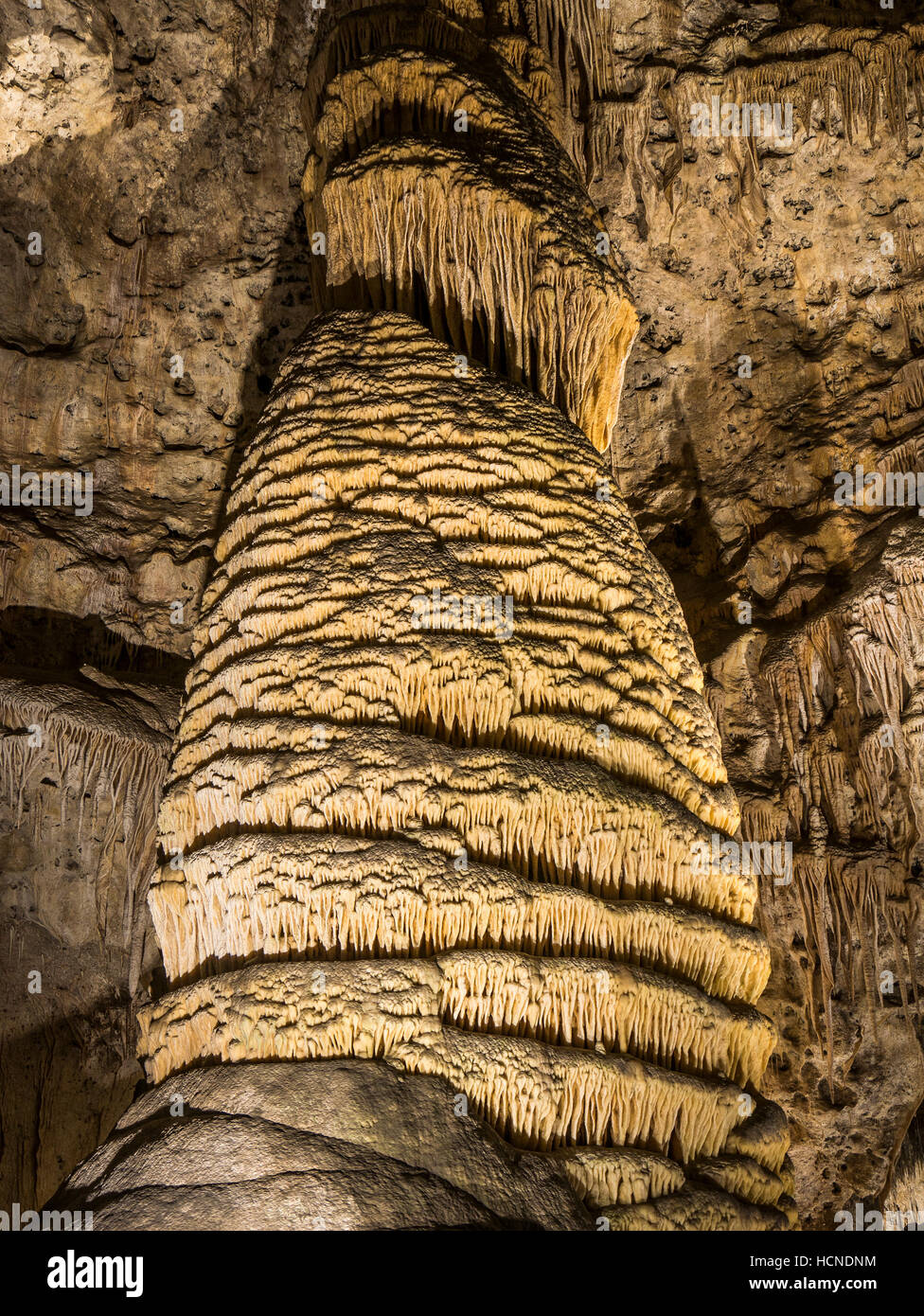 Inside Carlsbad Caverns, New Mexico Stock Photo - Alamy