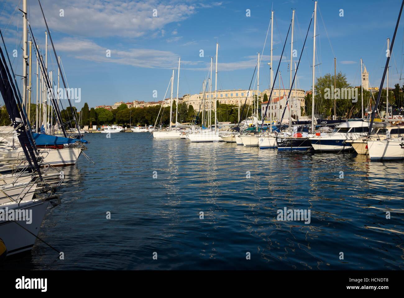 Pula marina istria croatia hi-res stock photography and images - Alamy