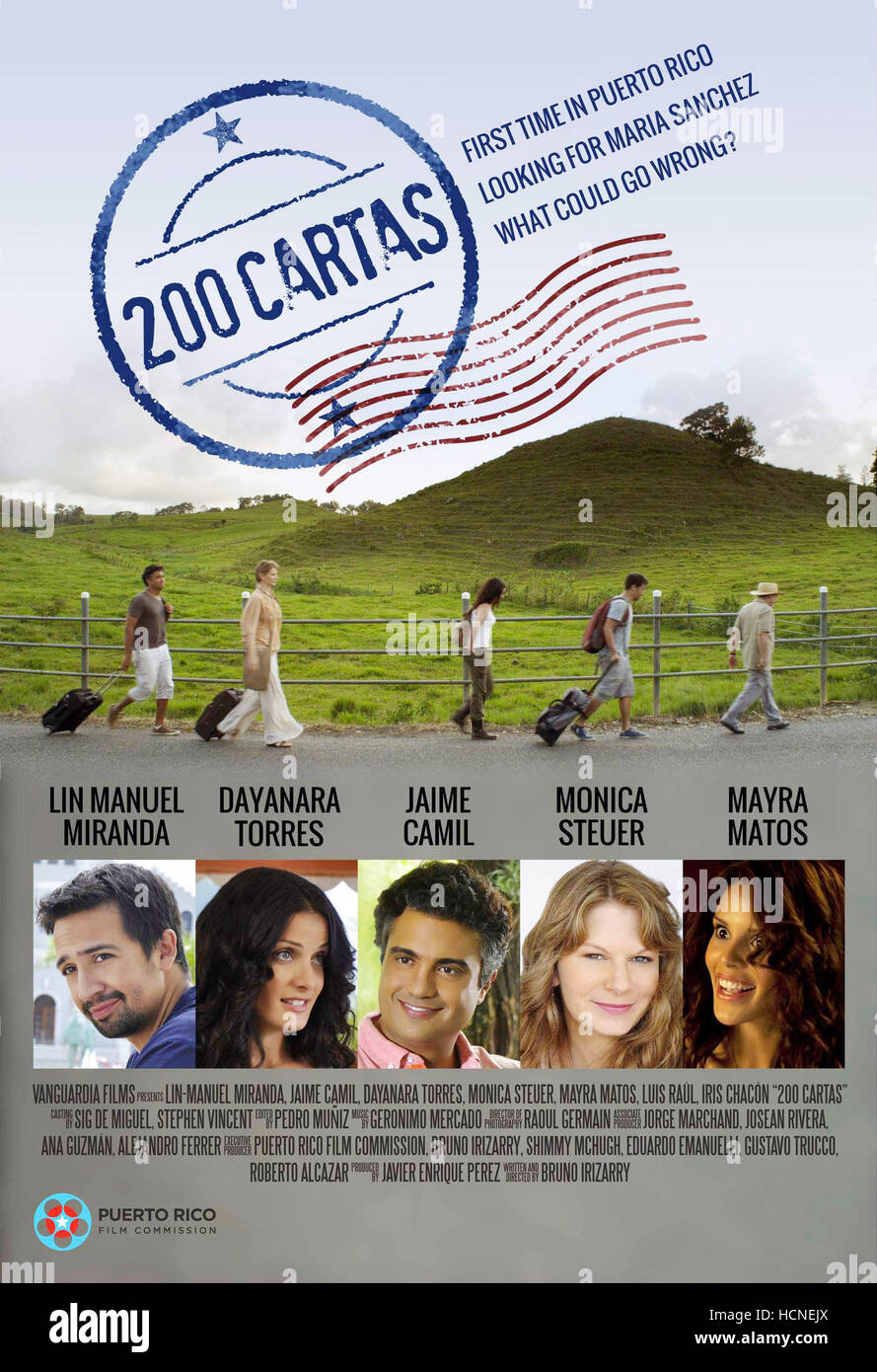 200 CARTAS, US poster art, bottom from left: Lin Manuel Miranda ...