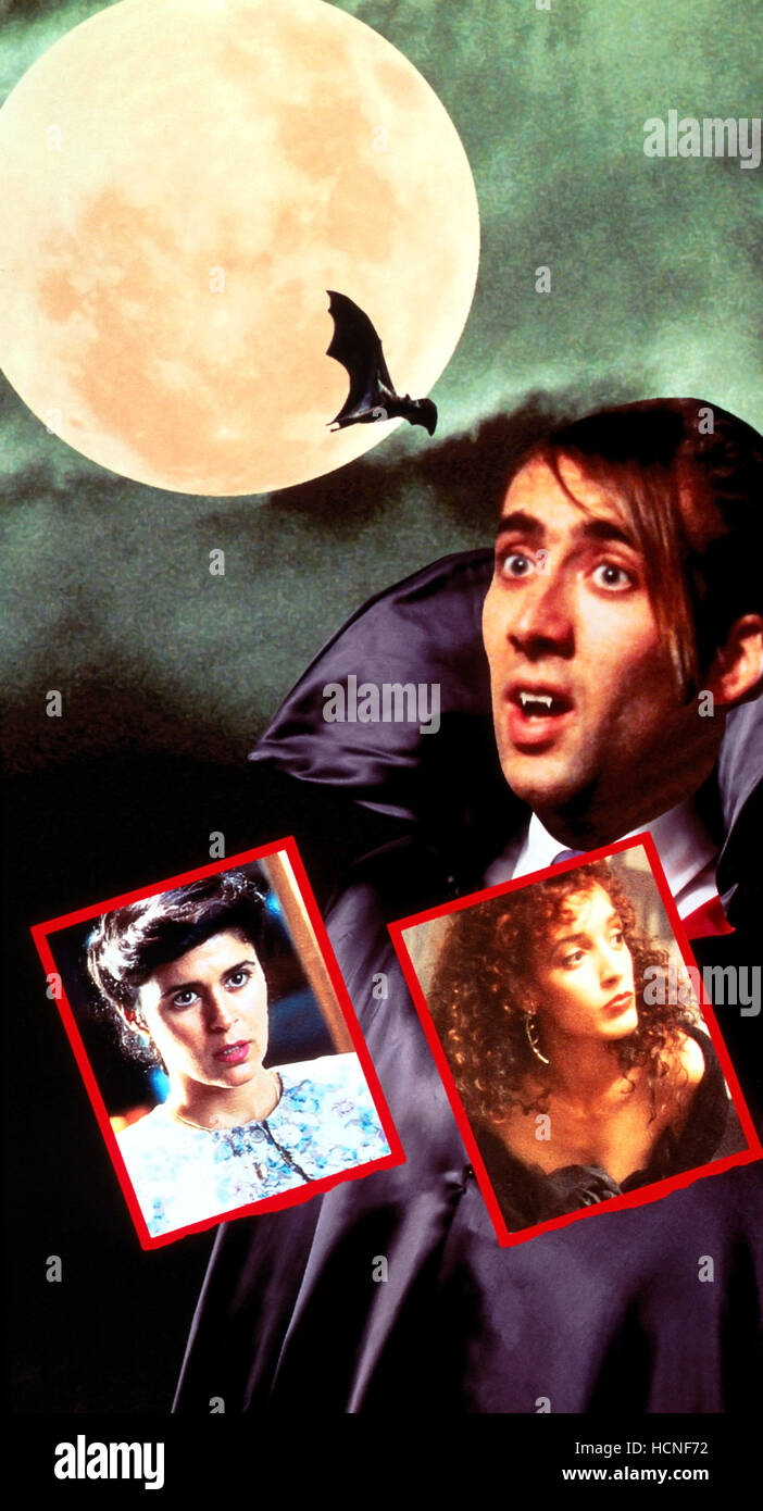 VAMPIRE'S KISS, Maria Conchita Alonso, Nicolas Cage, Jennifer Beals ...