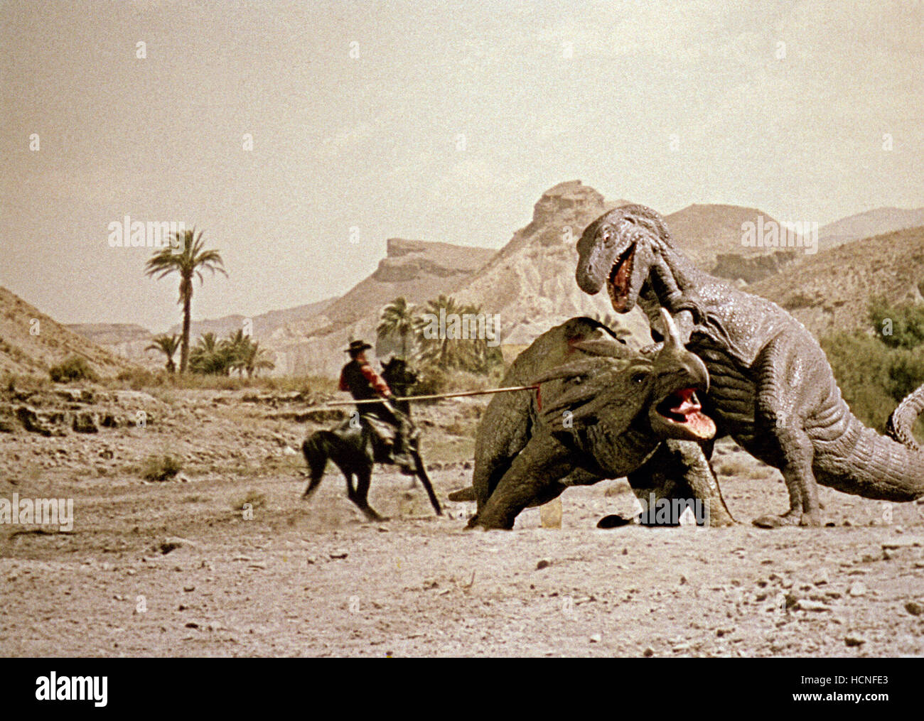 THE VALLEY OF GWANGI, Gustavo Rojo, 1969 Stock Photo - Alamy