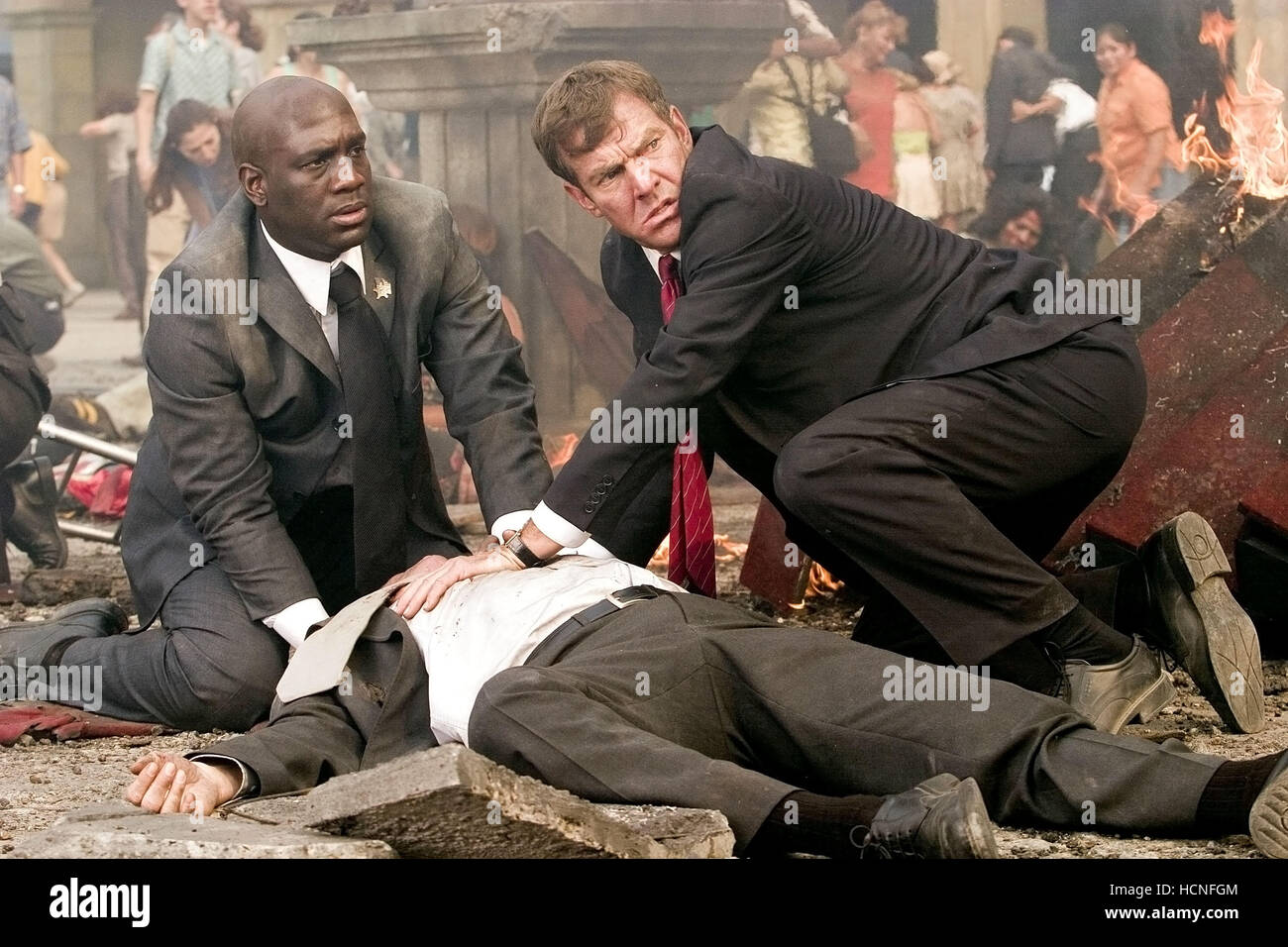 VANTAGE POINT, Richard T. Jones (left), Dennis Quaid (right), 2007 ...