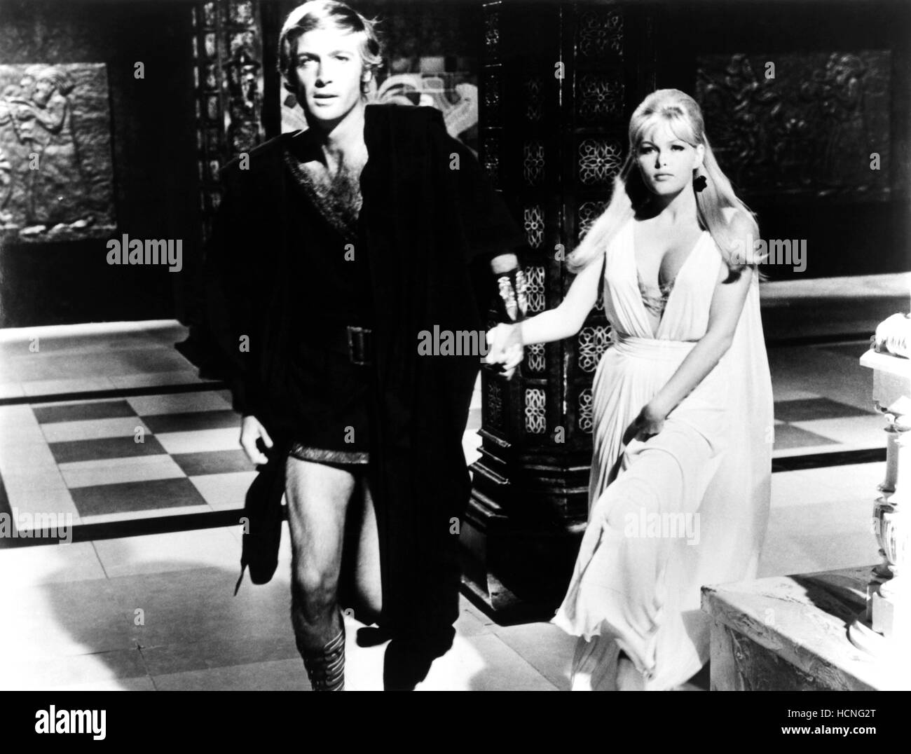 THE VENGEANCE OF SHE, from left: John Richardson, Olinka Berova (aka ...