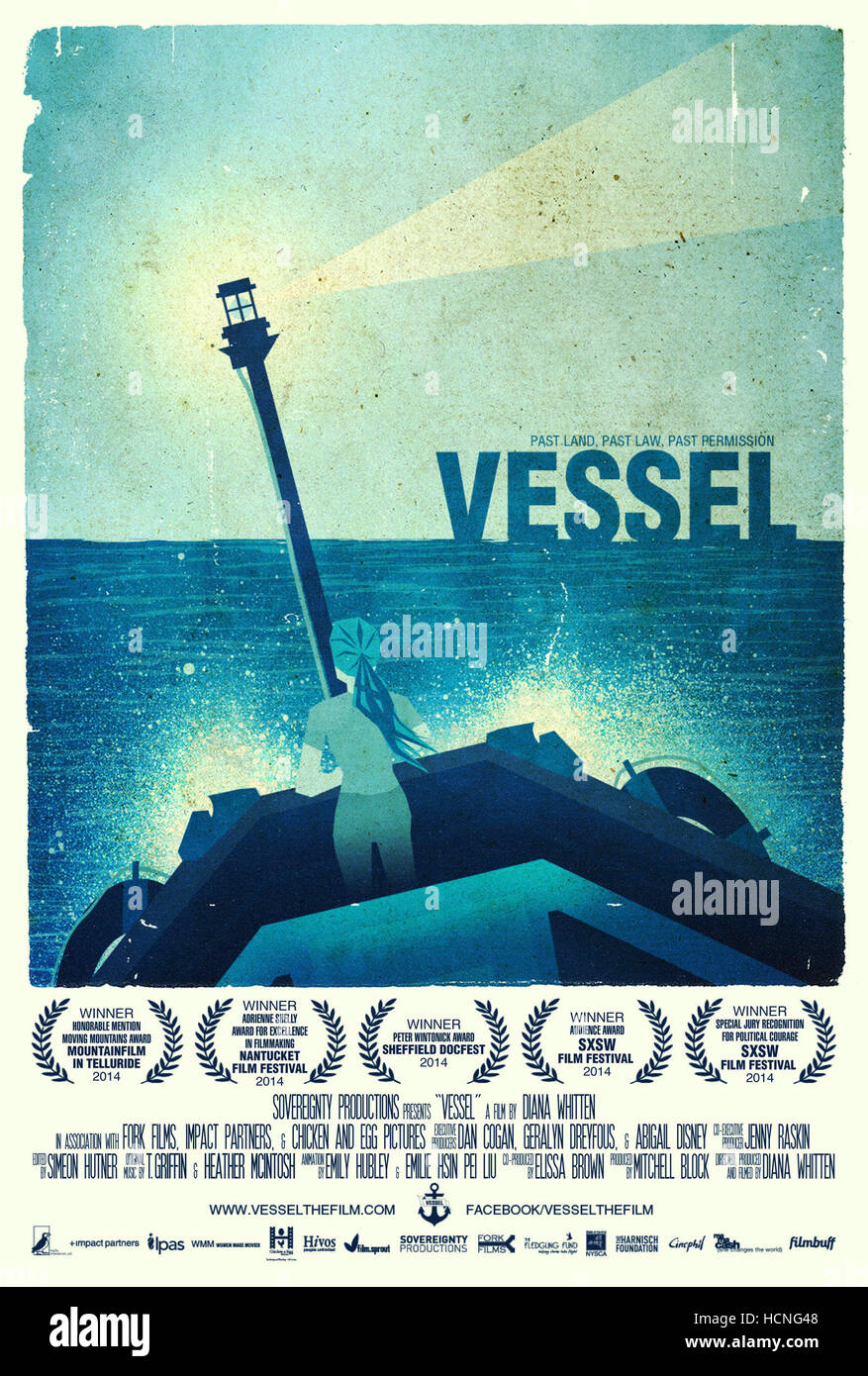VESSEL, poster art, 2014 Stock Photo - Alamy