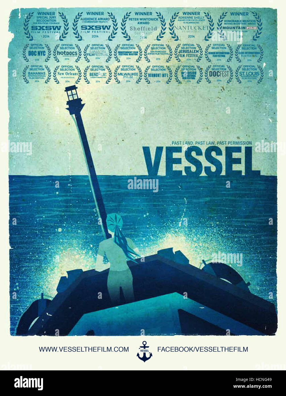 VESSEL, poster art, 2014 Stock Photo - Alamy