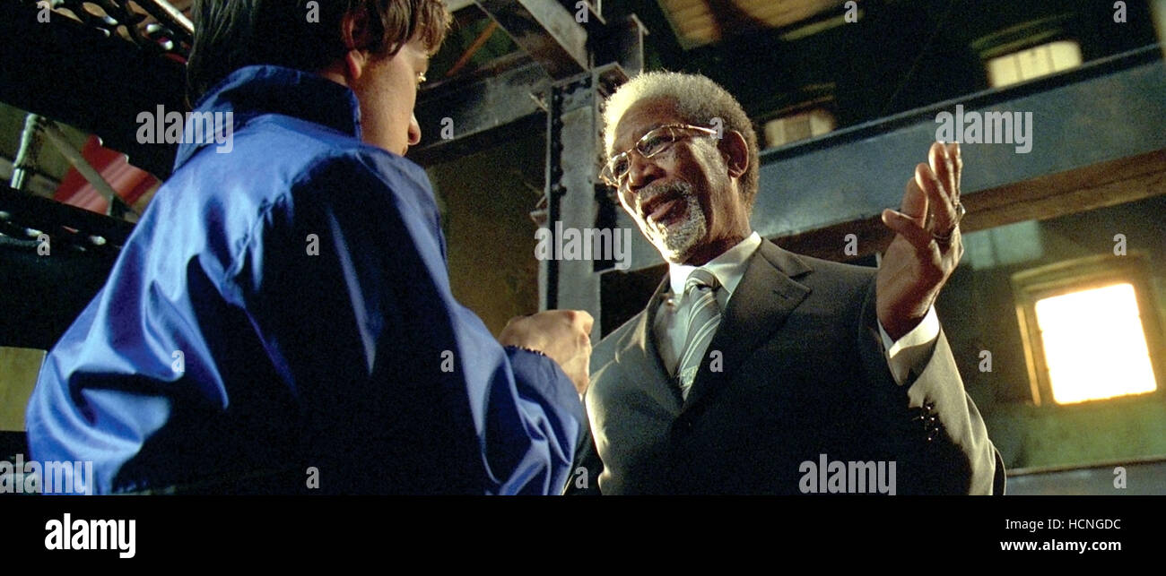 WANTED, James McAvoy, Morgan Freeman, 2008. ©Universal/courtesy Everett ...