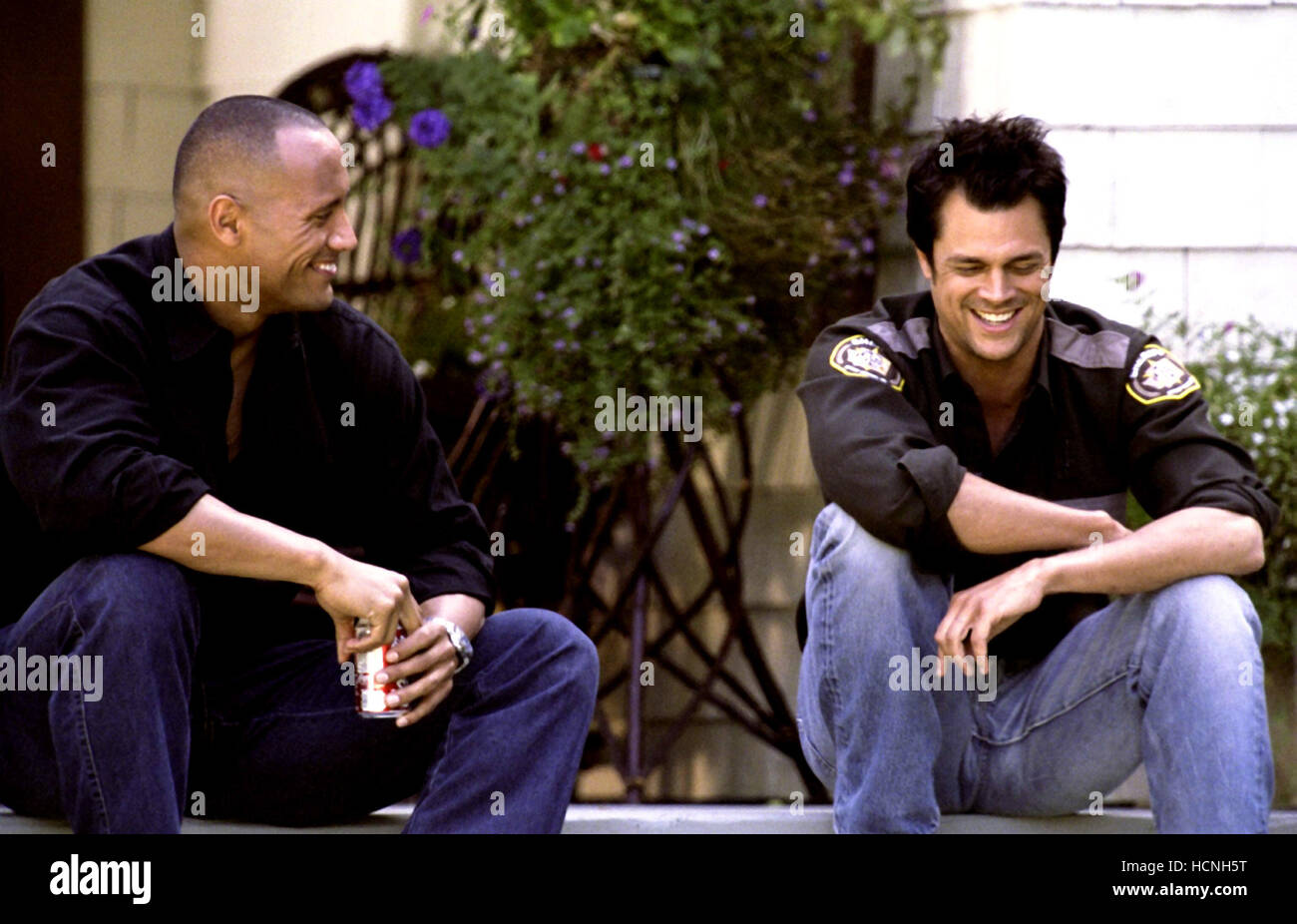 WALKING TALL, The Rock, Johnny Knoxville, 2004, (c) MGM/courtesy ...