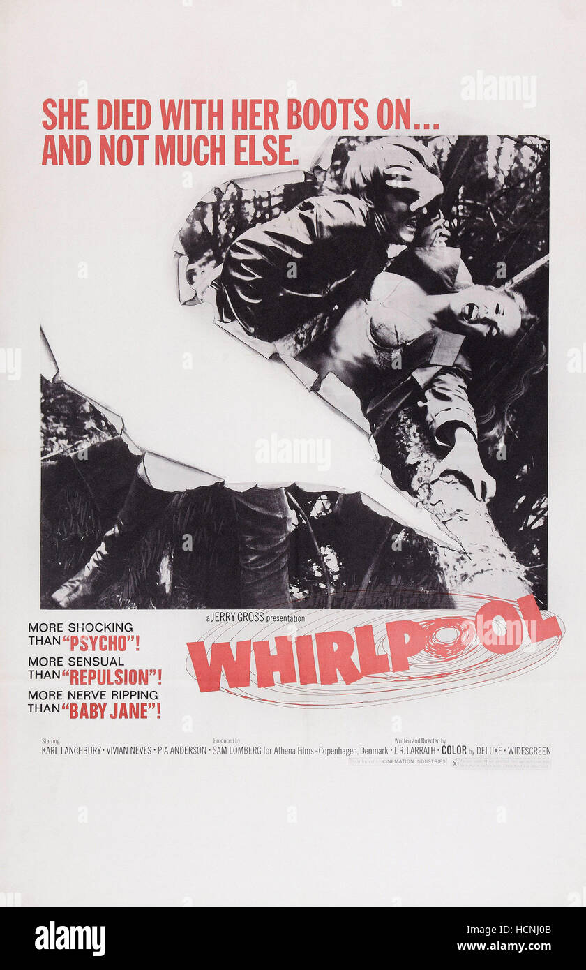 WHIRLPOOL, US poster art, 1970 Stock Photo - Alamy