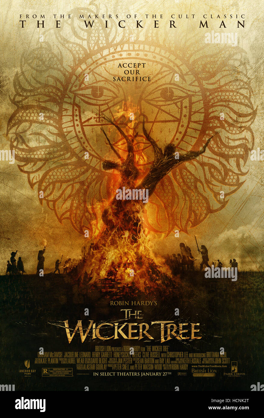 THE WICKER TREE, US poster art, 2010. ©Anchor Bay Entertainment ...