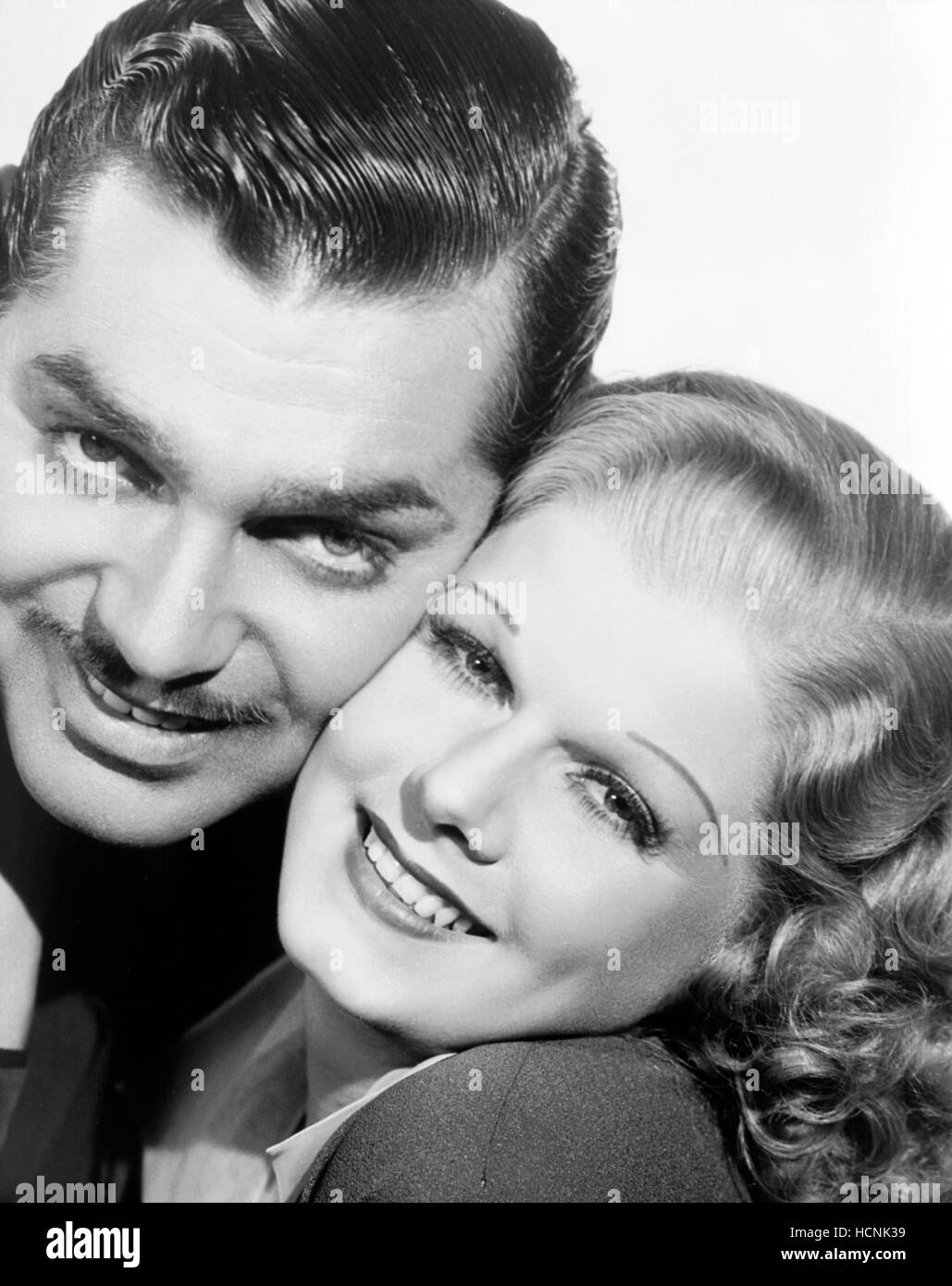 WIFE VS. SECRETARY, Clark Gable, Jean Harlow, 1936 Stock Photo - Alamy
