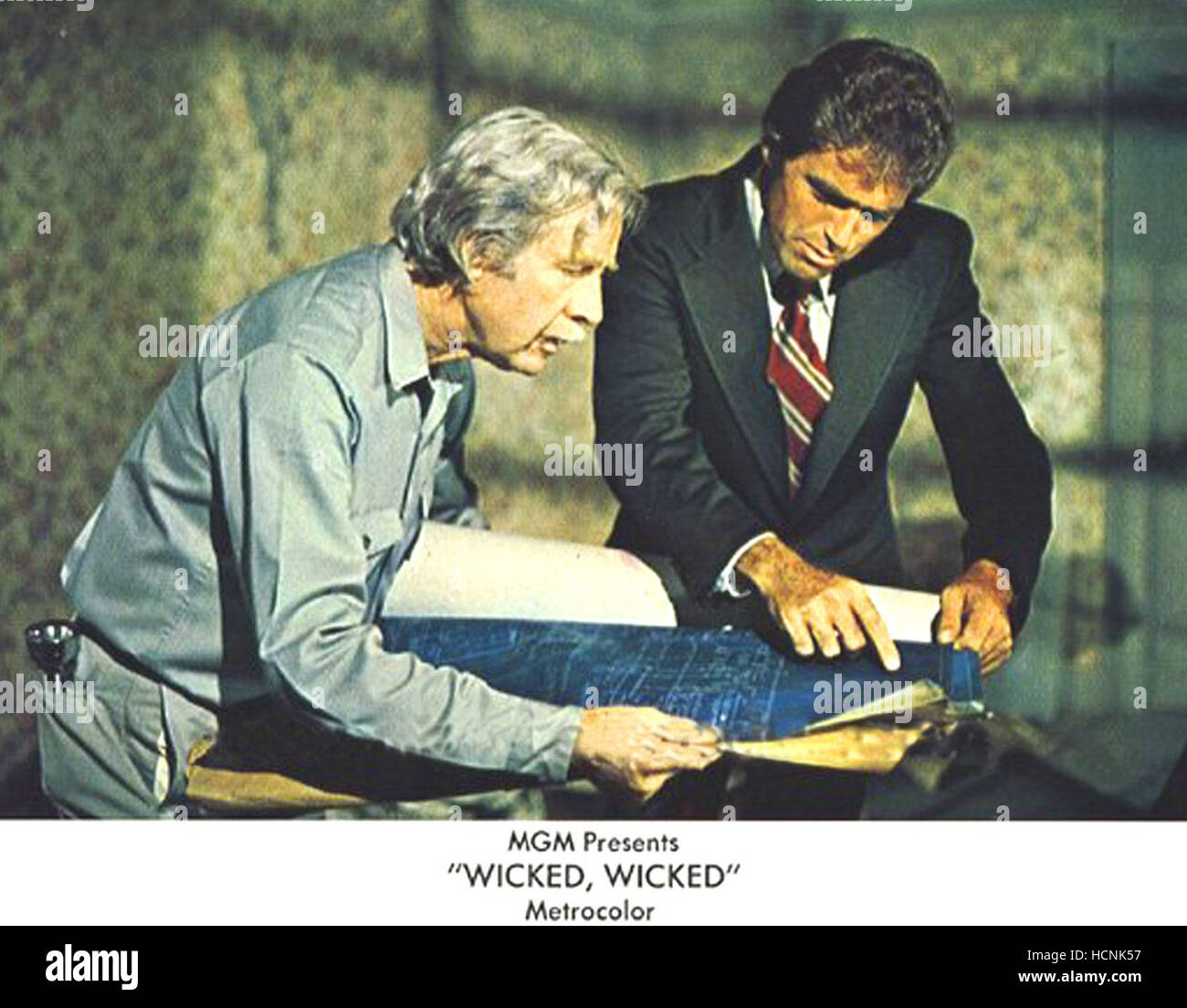 WICKED, WICKED, from left: Arthur O'Connel, David Bailey, 1973 Stock ...