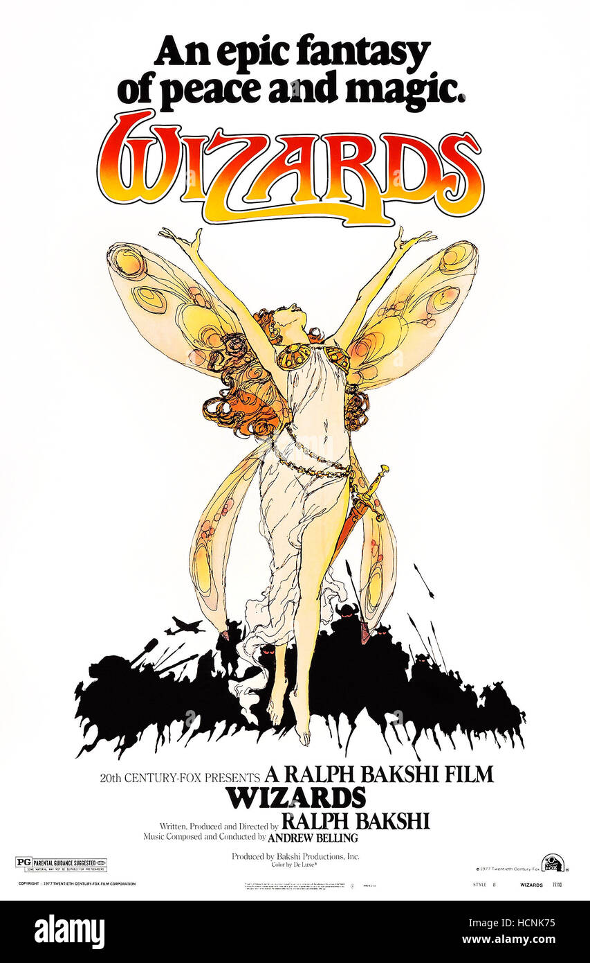 WIZARDS, US poster art, 1977. TM and Copyright ©20th Century Fox Film ...