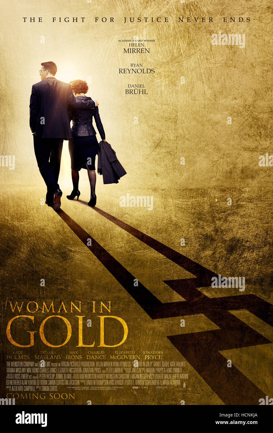 WOMAN IN GOLD, US poster, 2015. ©Weinstein Company/Courtesy Everett ...