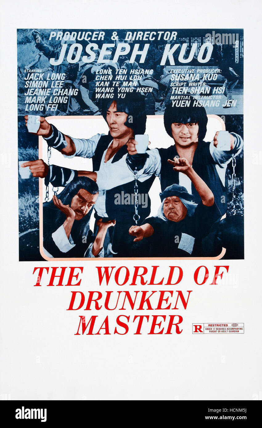 WORLD OF THE DRUNKEN MASTER, (aka JIU XIAN SHI BA DIE), poster art ...