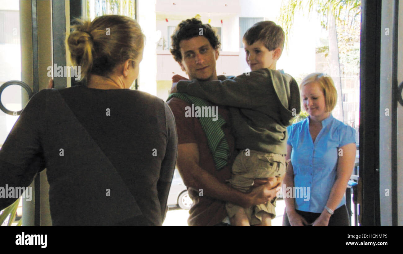 YEARDLEY, first three from left: Saskia Grace Holmes, Jesse Bernstein, Garrett Geoghegan, 2010 ...