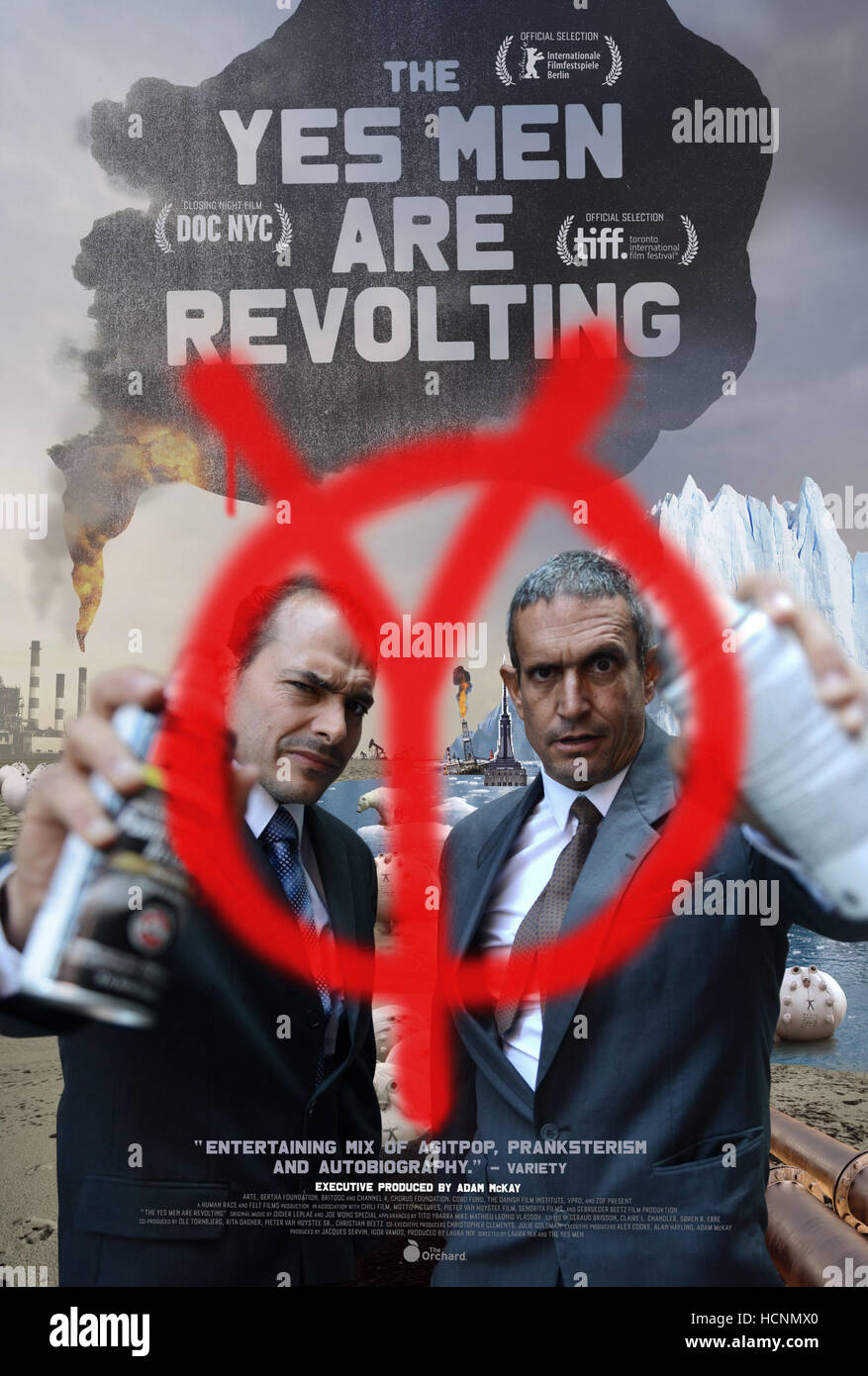 THE YES MEN ARE REVOLTING, US poster, Andy Bichlbaum, Mike Bonanno ...