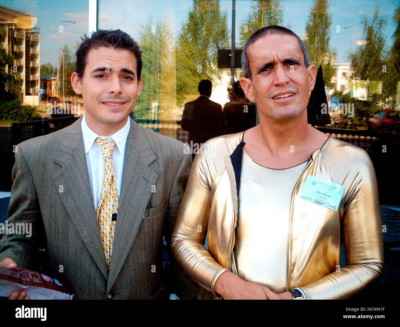 THE YES MEN, Mike, Andy, 2004, (c) UA/courtesy Everett Collection Stock ...