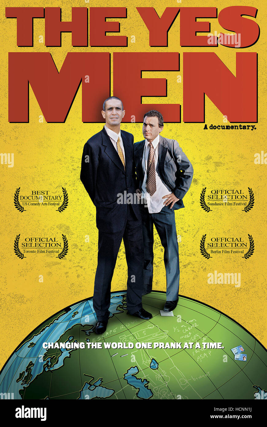 THE YES MEN, Andy, Mike, 2004, (c) United Artists/courtesy Everett ...