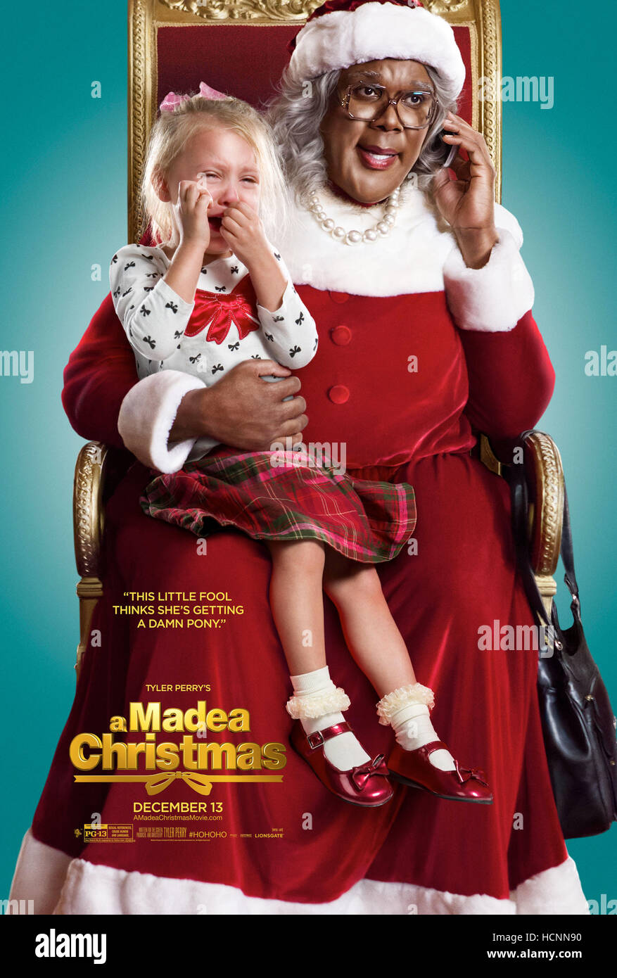 TYLER PERRY'S A MADEA CHRISTMAS, US advance poster art, Tyler Perry ...