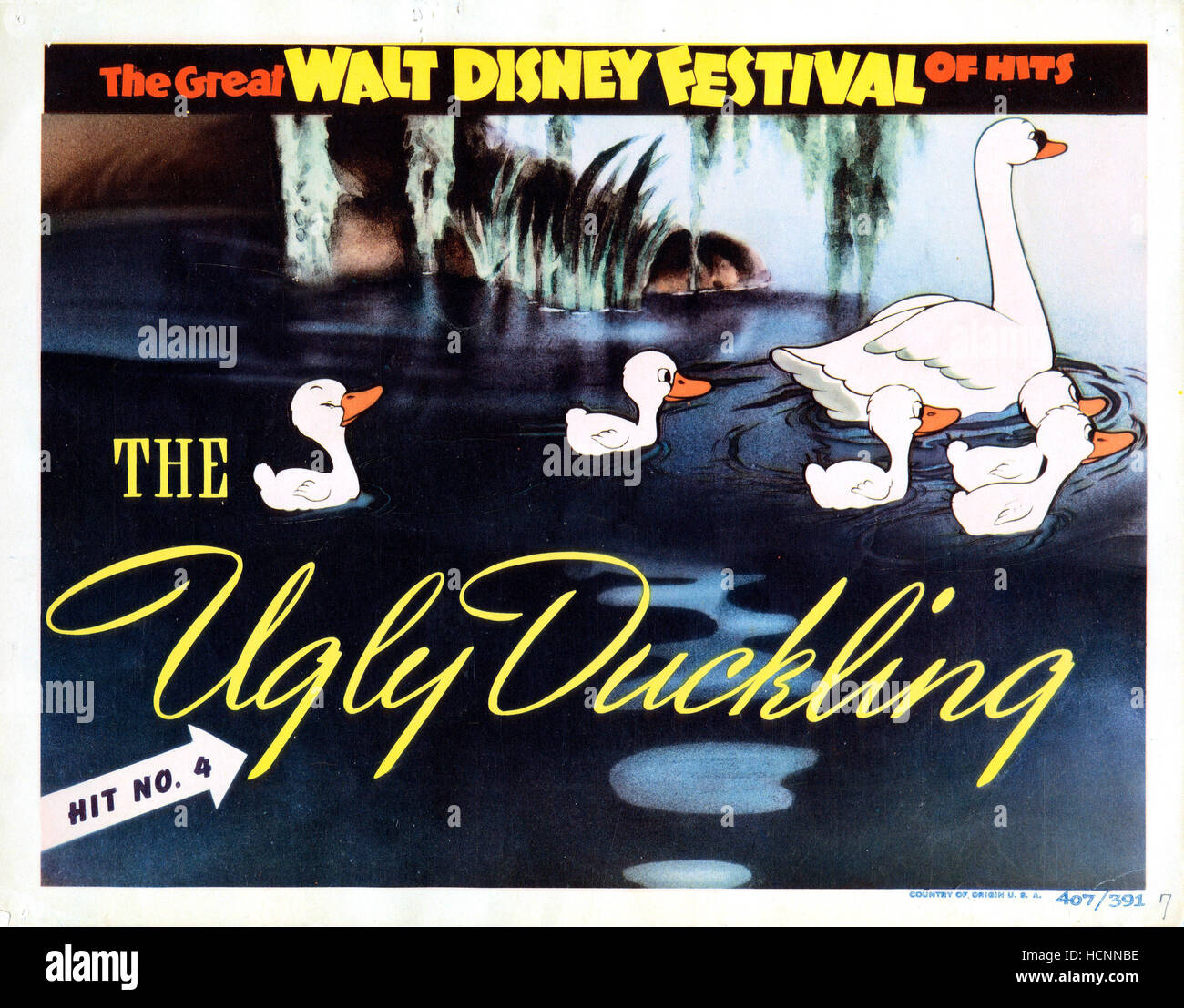 THE UGLY DUCKLING, Disney animation, 1939 Stock Photo - Alamy