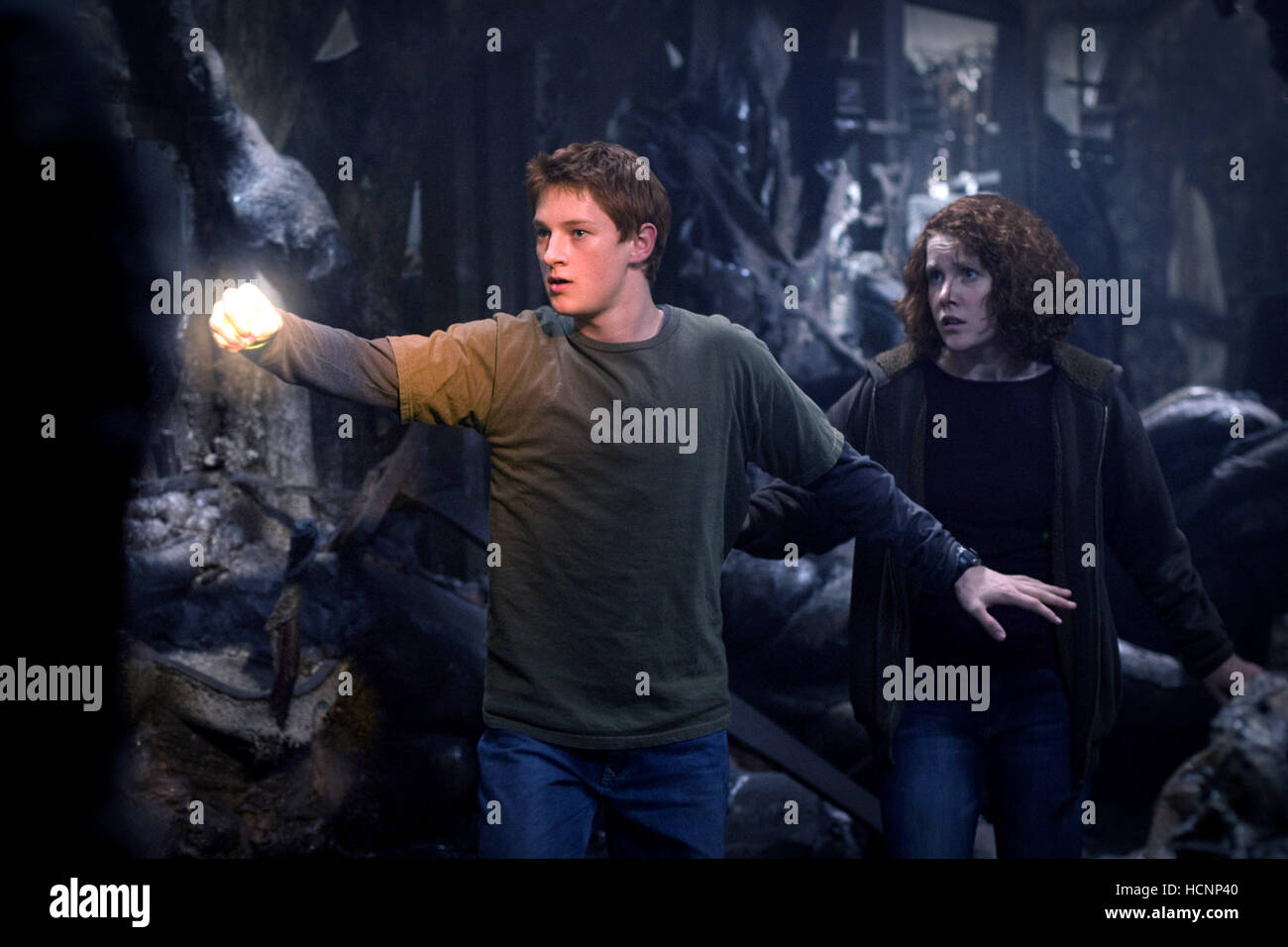 UNDER THE MOUNTAIN, from left: Tom Cameron, Sophie McBride, 2009. ©Walt Disney Studios Motion ...