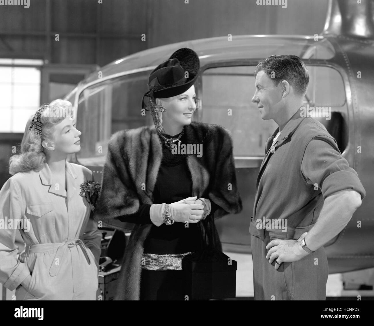 UP GOES MAISIE, from left: Ann Sothern, Hillary Brooke, George Murphy ...
