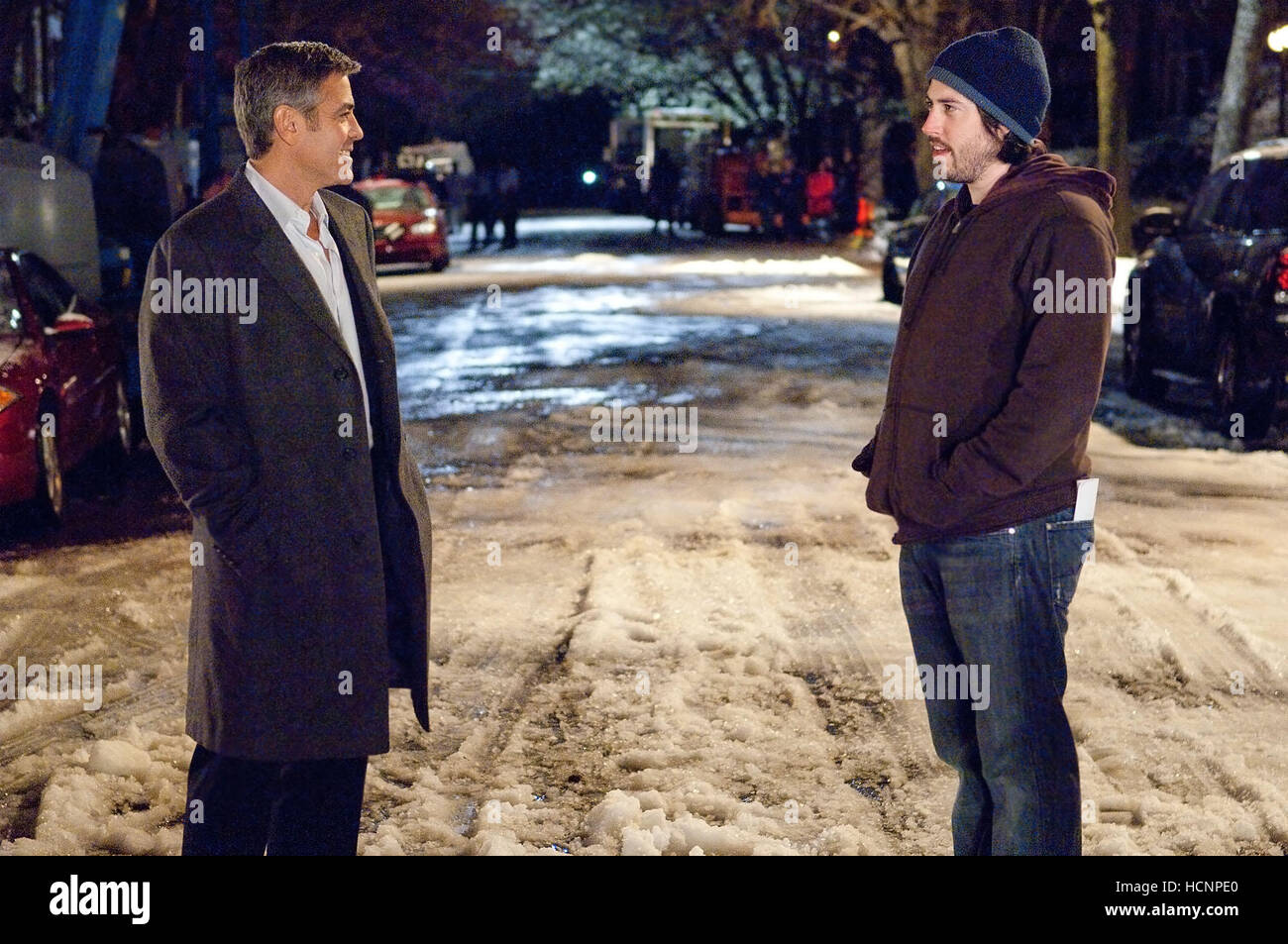 UP IN THE AIR, from left: George Clooney, director Jason Reitman, on ...
