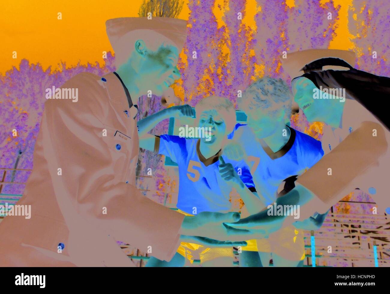 UP THE ACADEMY, Wendell Brown, Ralph Macchio, Hutch Parker, Tom Citera ...