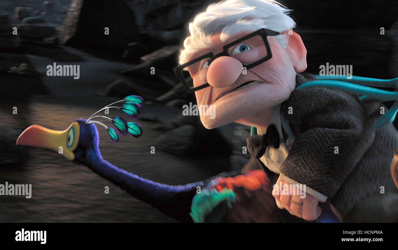 UP, from left: Kevin, Carl (right, voice: Edward Asner), 2009. ©Walt ...