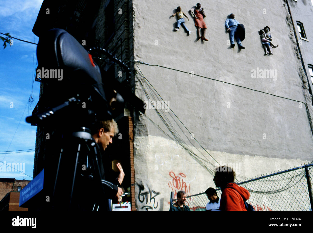 URBANSCAPES, street sculptors Rigoberto Torres (center left), John ...
