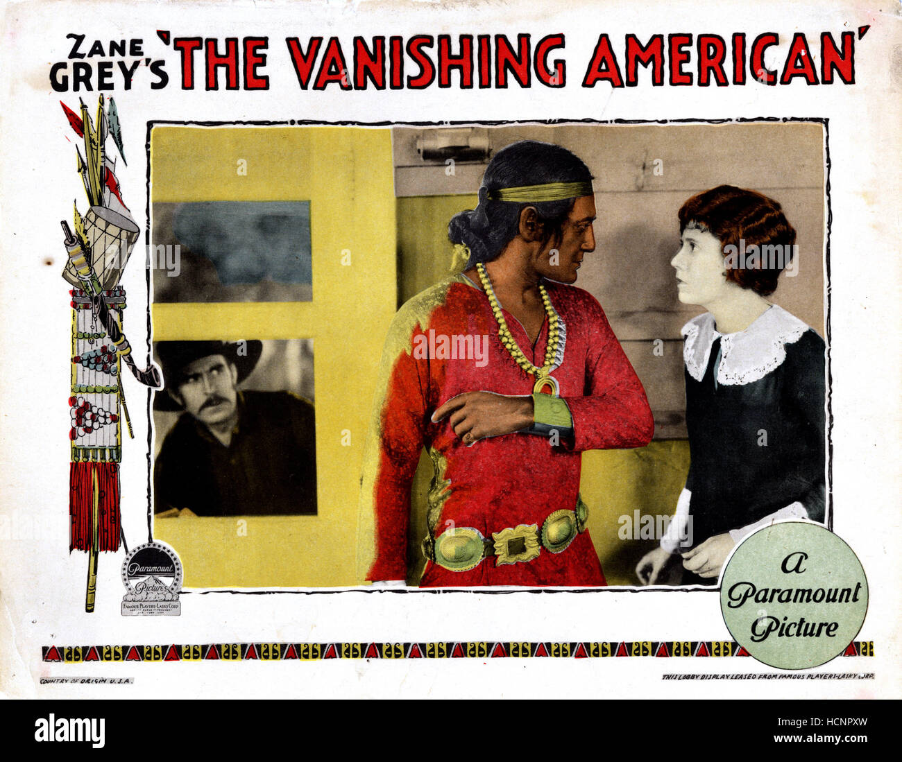 THE VANISHING AMERICAN, from left, Noah Beery, Sr., Richard Dix, Lois ...