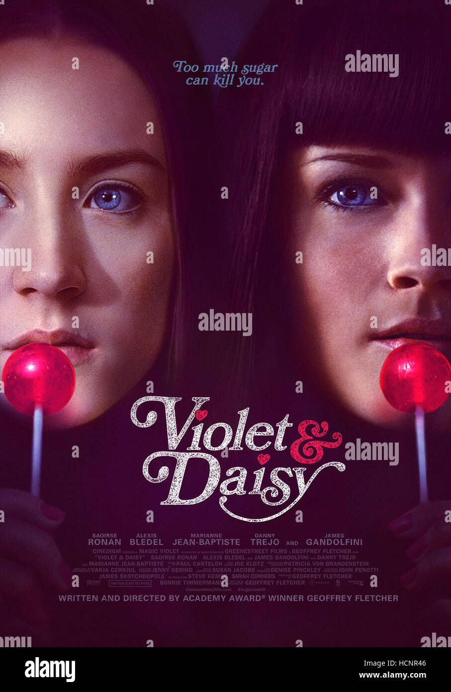 VIOLET & DAISY, US poster art, from left: Saoirse Ronan, Alexis Bledel ...