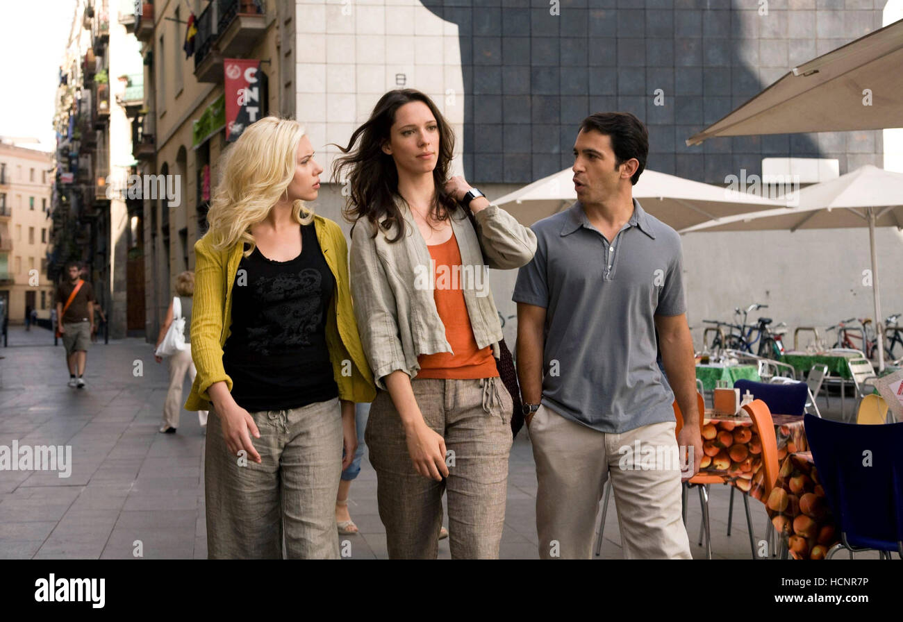 VICKY CRISTINA BARCELONA, from left: Scarlett Johansson, Rebecca Hall ...